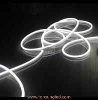 China 50m 12v 24v micro 7*15mm high lumen white milky Jacket Mini Led Flex Neon 10cm cuttable Flexible LED Neon Rope for sale