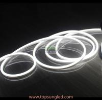 China 50m 12v 24v micro 7*15mm high lumen white milky Jacket Mini Led Flex Neon 10cm cuttable Flexible LED Neon Rope for sale