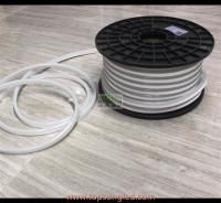 China 50m 12v 24v micro 7*15mm high lumen white milky Jacket Mini Led Flex Neon 10cm cuttable Flexible LED Neon Rope for sale