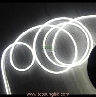 China 50m 12v 24v micro 7*15mm high lumen white milky Jacket Mini Led Flex Neon 10cm cuttable Flexible LED Neon Rope for sale