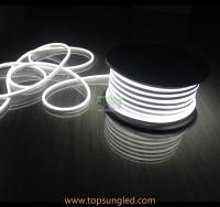 China 50m 12v 24v micro 7*15mm high lumen white milky Jacket Mini Led Flex Neon 10cm cuttable Flexible LED Neon Rope for sale