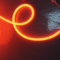 China 12v mini round 16mm diameter 360 degree emitting led neonflex rope light orange led neon soft tube for sale