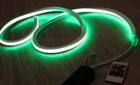 China 12v led neon rope light suppliers RGB 5050 smd neon strip lights flexible square 17x17mm square shape IP68 for sale