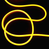 China 220v led strip amber led neon flex mini led neon tape 6*12mm silicon string for sale