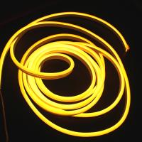 China 220v led strip amber led neon flex mini led neon tape 6*12mm silicon string for sale