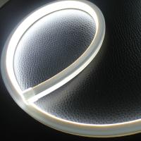 China Indoor and outdoor ultra thin square rope flexible strip light led neon flex top view for sale