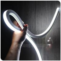 China Waterproof light 24v cold white led neon flexible strip IP68 led neon flex silicone material for sale