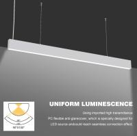 China Suspended Mount Aluminum Led Linear Lights CCT Ceiling Light Led Linear Lighting 1200mm Tube Lamp for sale