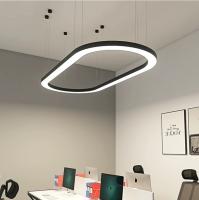 China 24 Inch LED Batten Linear Light Fixtures Surface-Mounted Dimmable 0/1-10V Ceiling-Mounted Modern Linear Lighting for sale