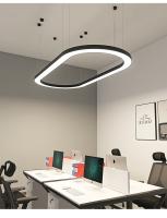 China Dimmable LED Linear Light Seamless Connection Suspended Light Dimmable Hanging Ceiling Shop Linear Light for sale