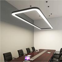 China Energy-Saving Square Tube LED Office Lights Ceiling-Mounted Linear Hanging Lights with Insect-Proof Feature for sale