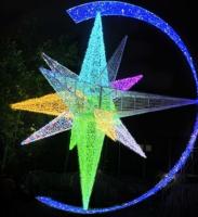 China Giant commercial led christmas led landscape outdoor 3d led motif  motif lights for sale
