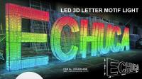 China event giant programmable rgb color change christmas outdoor street decoration led 3d arch motif lights time tunnel lighting for sale