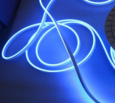 China 6x12mm mini size blue Led Neon Flex Led Flexible Neon Strip Light for advertising for sale