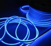 China High brightness standard and Mini neon waterproof led flexible light, led neon light 6W/m blue for sale