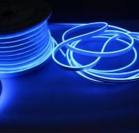 China High brightness standard and Mini neon waterproof led flexible light, led neon light 6W/m blue for sale