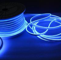 China High brightness standard and Mini neon waterproof led flexible light, led neon light 6W/m blue for sale