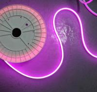 China 5mm Pink Super Flexible LED Neon Rope Light Outdoor Commercial Sign/Home Decor DC12V for sale