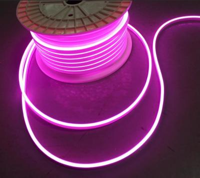 China 12v 6mm pink neon flexible led strips mini flex led neon rope light for sale