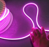 China Mini 24v Flexible Neon Led Strip Light Waterproof 1Cm Cuttable For Wedding for sale