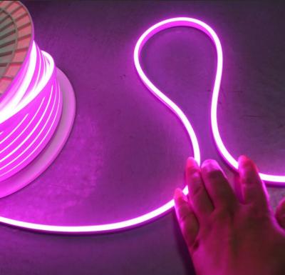 China Mini 24v Flexible Neon Led Strip Light Waterproof 1Cm Cuttable For Wedding for sale