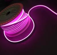 China 12v 6mm pink neon flexible led strips mini flex led neon rope light for sale