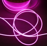 China 12v 6mm pink neon flexible led strips mini flex led neon rope light for sale