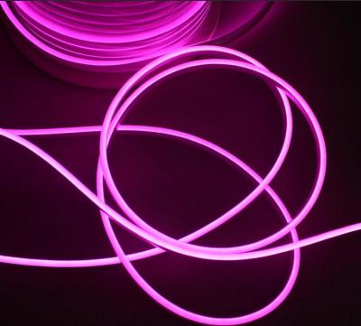 China 5mm Pink Super Flexible LED Neon Rope Light Outdoor Commercial Sign/Home Decor DC12V for sale