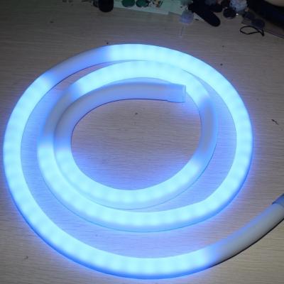 China Waterproof IP68 SMD5050 multi-color PVC digital RGB neon 12v Pixel Chasing LED Neon flex for sale