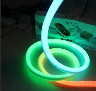China Digital neon led smd5050 dc24v 70leds/m 360 degree waterproof led neon lights for sale