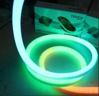 China 24v programmable rgb digital neo pixel 360 degree neon-flex soft tube for sale