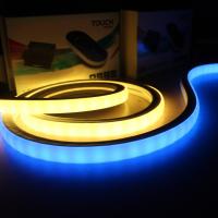 China 17x17mm square digital SMD5050 RGB Flex LED Neon With Perfect Color Mixing Effect for sale