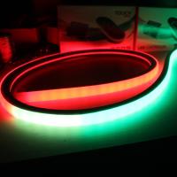 China Topsung Square 17x17mm led flat tape ledgor mini led neon flex rgb dmx 512 Top-View for sale