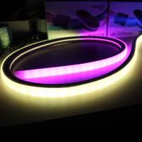 China Topsung Square 17x17mm led flat tape ledgor mini led neon flex rgb dmx 512 Top-View for sale
