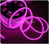 China 14mm high quality purple led neon flex flexible strip light 110v neo neon rope for sale