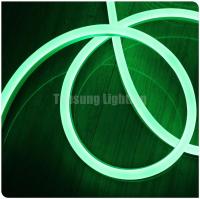 China SMD 2835 led neon light 12V flex rope outdoor waterproof led neon strip light green color for sale