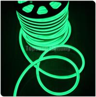 China SMD 2835 led neon light 12V flex rope outdoor waterproof led neon strip light green color for sale
