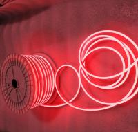 China 50m spool red 12V LED Neon Light SMD 2835 120Leds/M 6X12mm Flexible Lighting Waterproof for sale