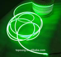 China Smallest Size 6x12mm Smd2835 Silicone Led Strip green neonflex for sale