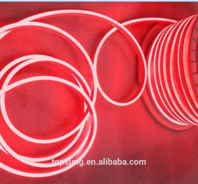 China 12v led strip 2835 Lighting Flexible mini neon Flex LED Neon Light Sign Home Decor red for sale