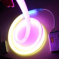 China Programmable Digital 360 Degree Round 12V Flexy Led Neon tube strips flexible for sale