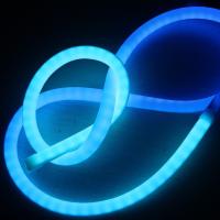 China Programmable Digital 360 Degree Round 12V Flexy Led Neon tube strips flexible for sale
