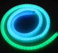 China Programmable Digital 360 Degree Round 12V Flexy Led Neon tube strips flexible for sale