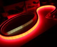 China Full Color Changing Programmable DMX Led Flex Neon topview square color changing led rope light for sale