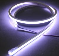 China 24v rgbw noen flex tube 60pcs smd5050 wrgbww topview square 18x18mm flat strips for sale
