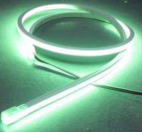 China 24v rgbw noen flex tube 60pcs smd5050 wrgbww topview square 18x18mm flat strips for sale