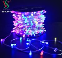 China 100m crystal led clip strings outdoor xmas string lights 666 led for sale