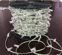 China 100m spool crystal warm white clip string 666 led Christmas decorative lights strings for sale