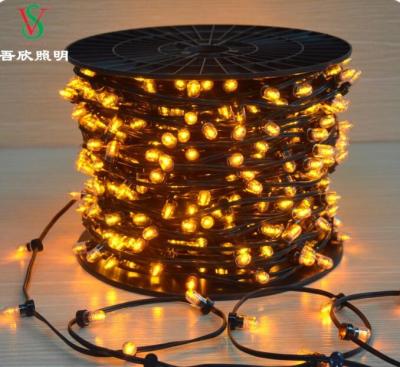 China Customized 2200K Christmas 12V LED Fairy Clip String Lights for Outdoor Tree Decorations for sale