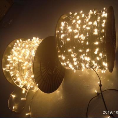 China Factory Manufacturer 100m LED String IP65 3000K 12V LED Clip christmas fairy lights for sale